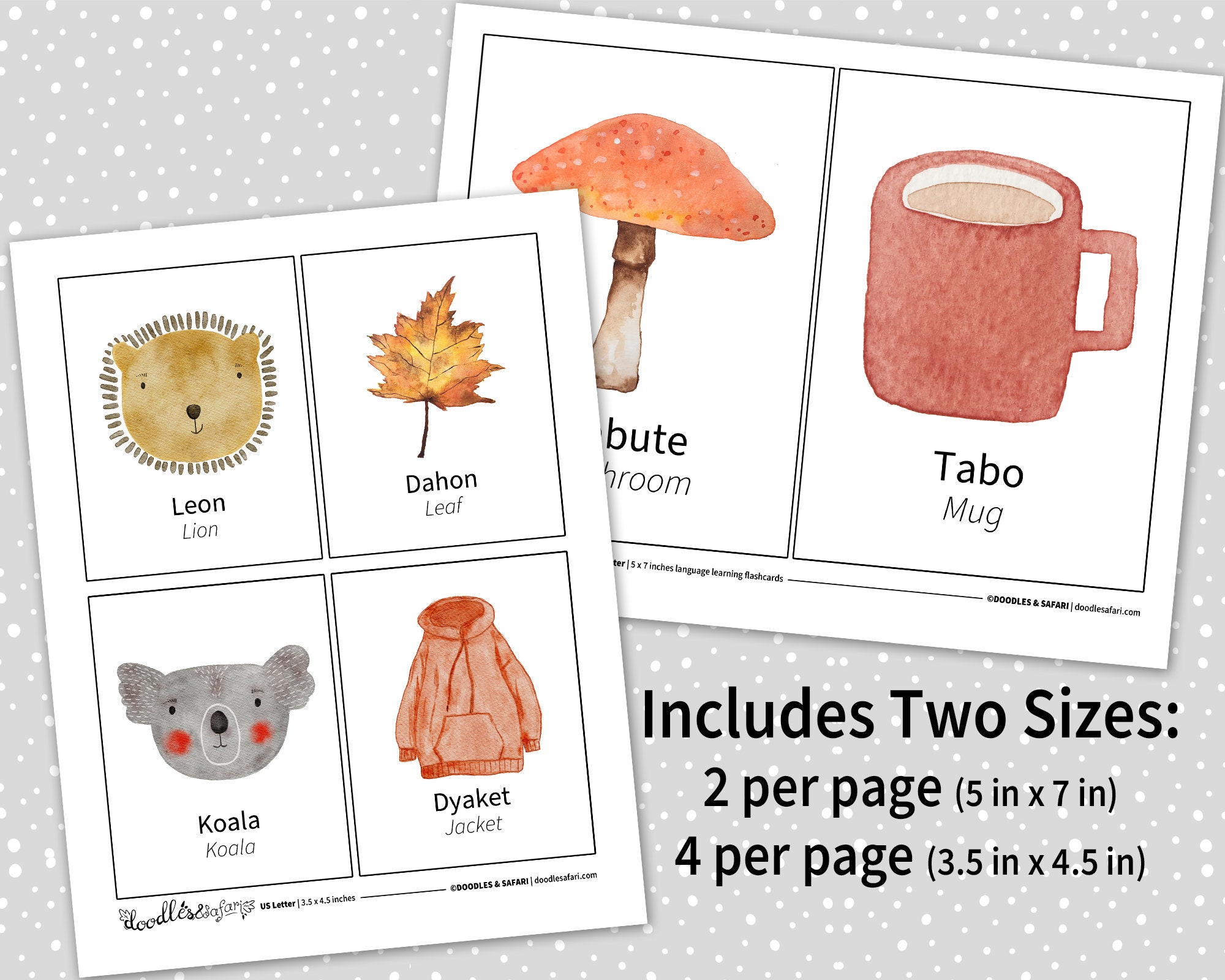 50 First Words Filipino & English: Filipino Bilingual Flashcards for ...