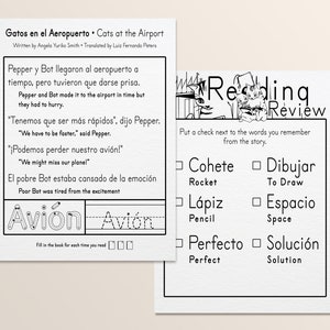 Spanish Reading Bundle, 75 Pages | Spanish Homeschool Worksheets for ...