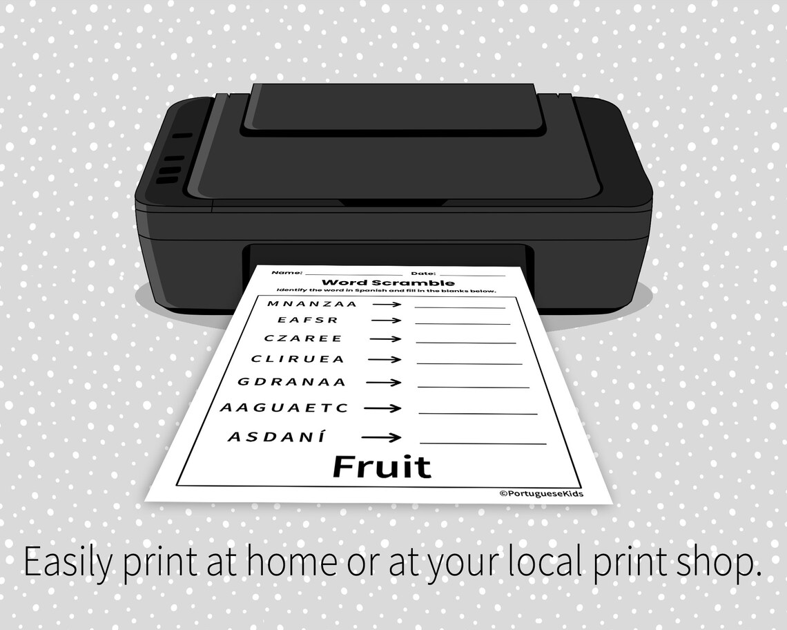 Spanish Intermediate Worksheet Bundle 100 Spanish Vocabulary - Etsy