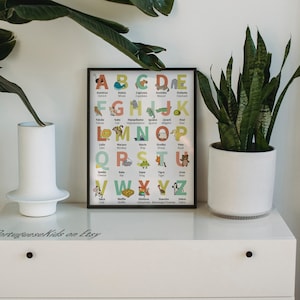Portuguese & English ABC Poster Printable | Homeschool Portugal ...