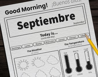 Spanish Verbs in Present Tense - Etsy Canada