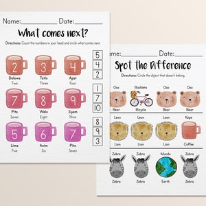 Filipino Prek + K Bundle, 100 Pages | Tagalog Preschool & Kindergarten ...