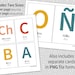 29 Spanish & English ABC Flashcards Printable Bilingual Alphabet ...