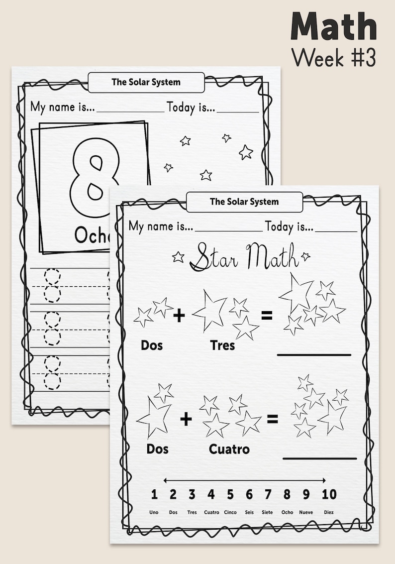 Plan de estudios de prekínder + kínder en español de 36 semanas / Temas ...