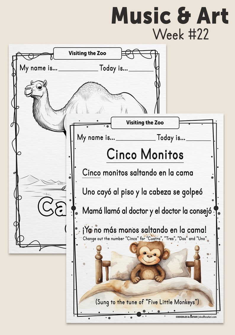 Plan de estudios de prekínder kínder en español de 36 semanas / Temas ...