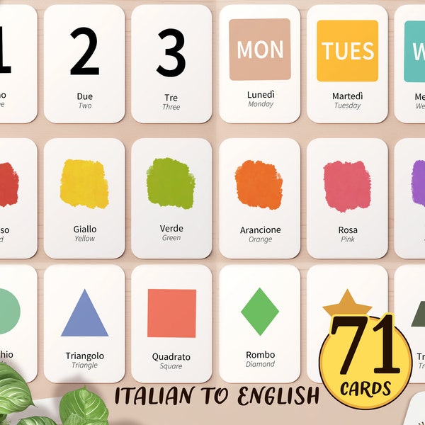 Italian Classroom - Etsy