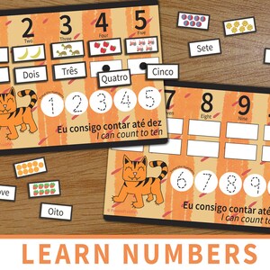 Portuguese Busy Book Printable | Homeschool Quiet Binder Activities ...