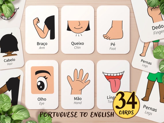 Partes Del Cuerpo En Portugues