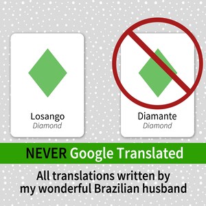 26 Portuguese & English ABC Bilingual Flashcards Printable | Preschool ...