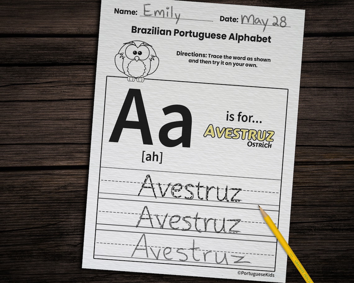 Brazilian Portuguese Learning Bundle | 170+ Vocabulary Worksheets for ...