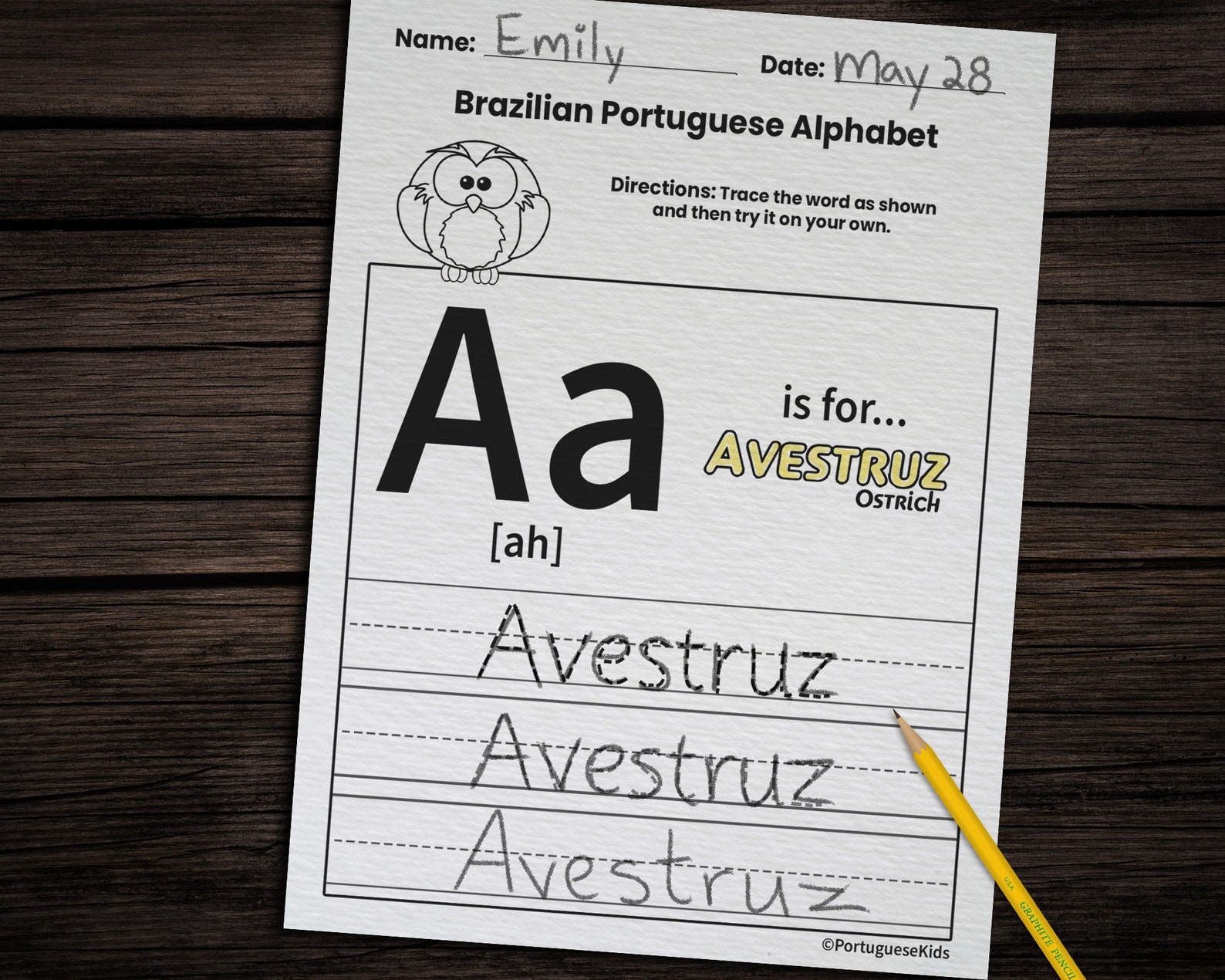 Brazilian Portuguese Learning Bundle | 170+ Vocabulary Worksheets for ...