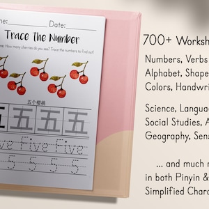 Learning Mandarin Bundle | 700+ Chinese Worksheets for Kids | Printable ...