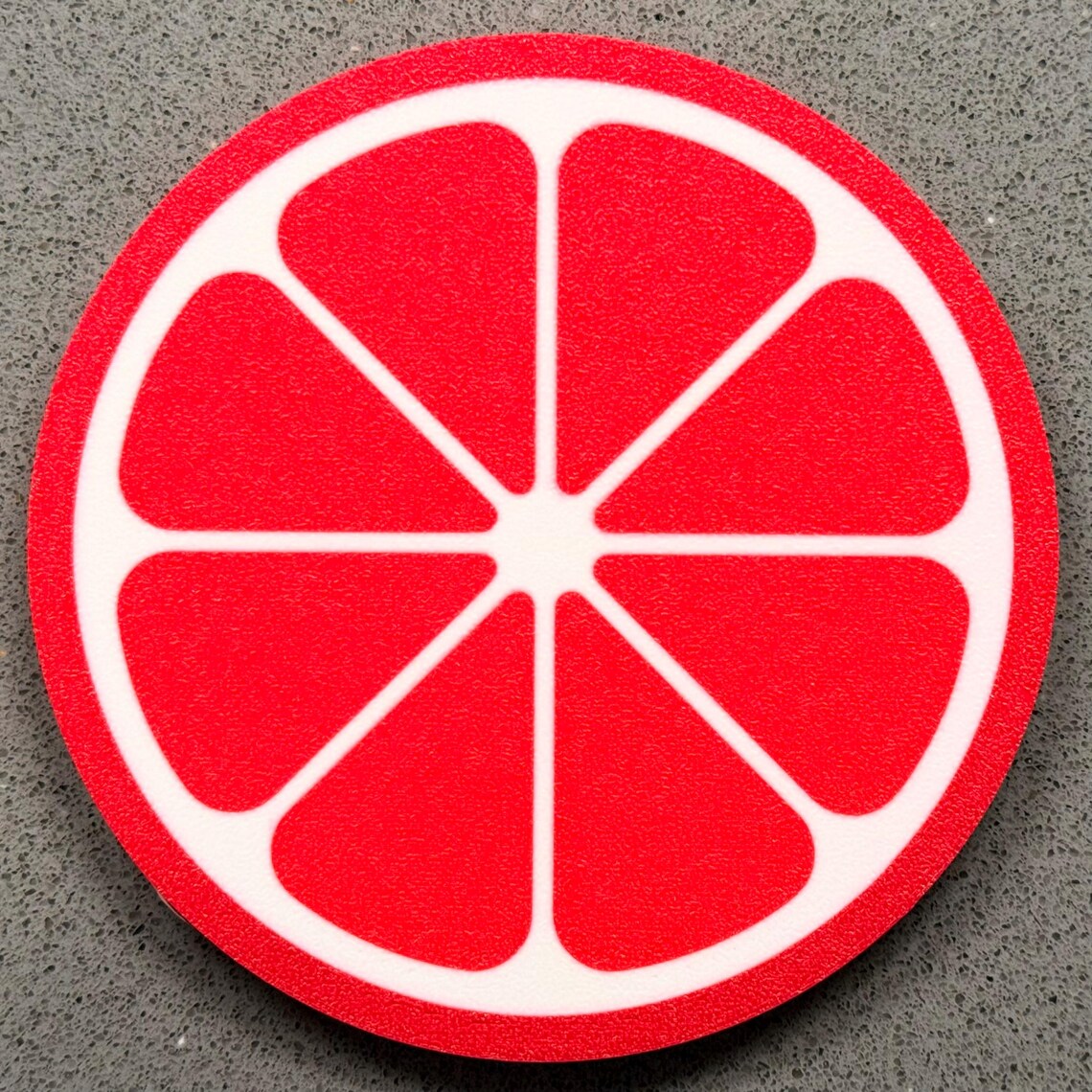 Citrus-themed Coaster Bundle - Set of 4 With Holder (orange, Lemon ...