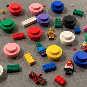 Lego-inspired Clicker Stud Brick Fidget – Great as a Party Favor - Etsy
