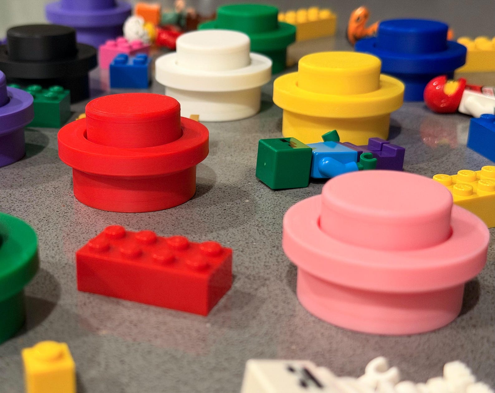 Lego-inspired Clicker Stud Brick Fidget – Great as a Party Favor - Etsy