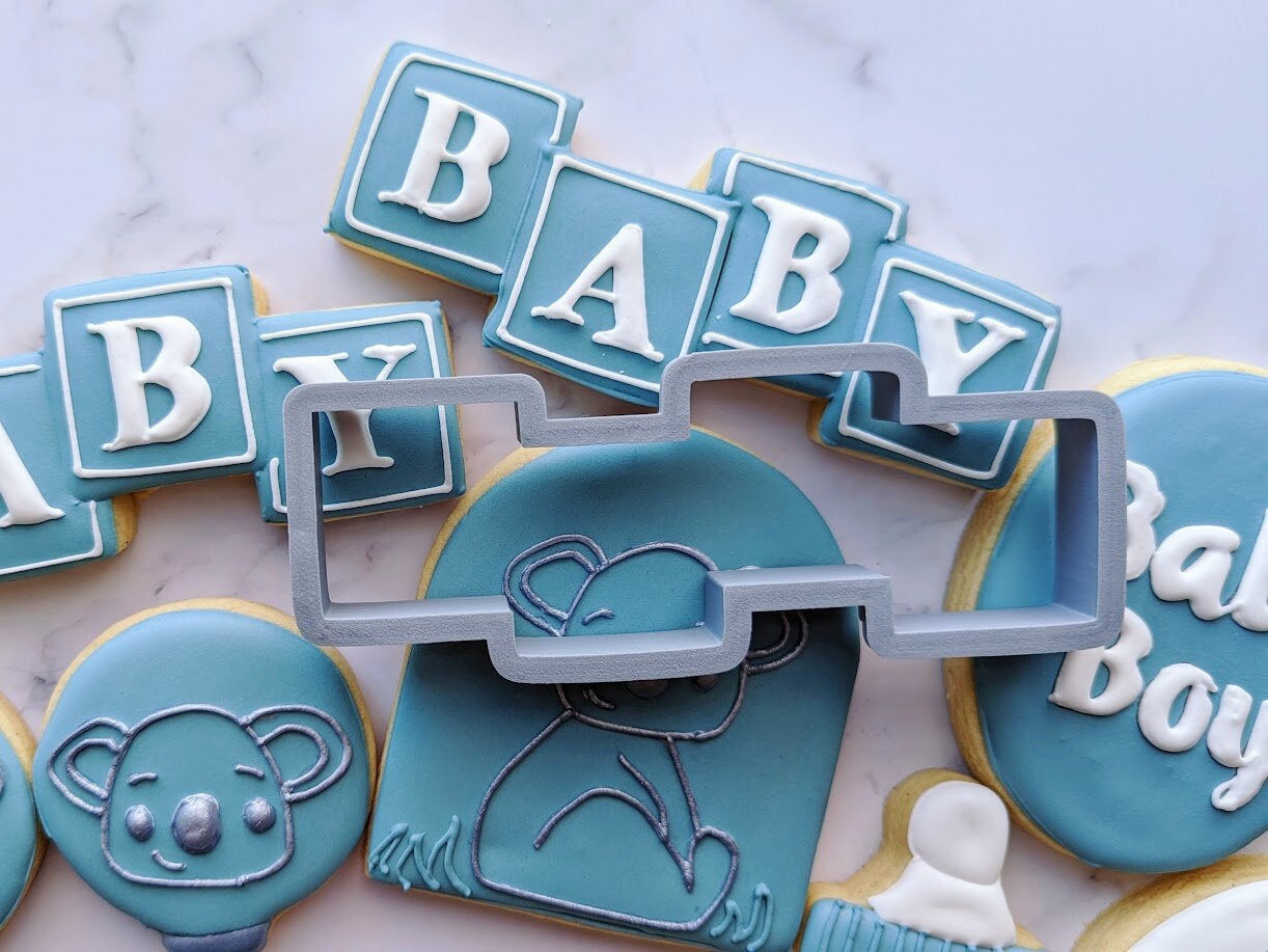 Baby Blocks Cookie Cutter STL File Only - Etsy