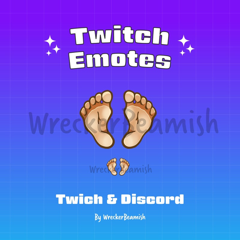 Twitch Feet Emotes - Etsy