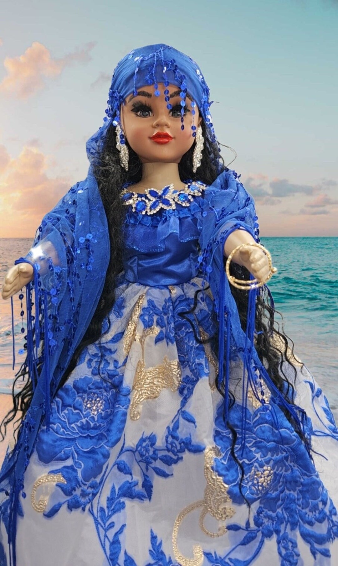 Yemaya Gypsy Doll for Yemaya /gypsy Doll Yemaya - Etsy
