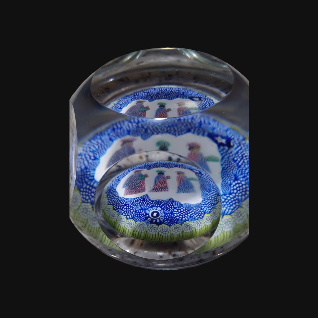 Rare Whitefriars Millefiori Paperweight 1976 Limited Edition 16/1000 ...