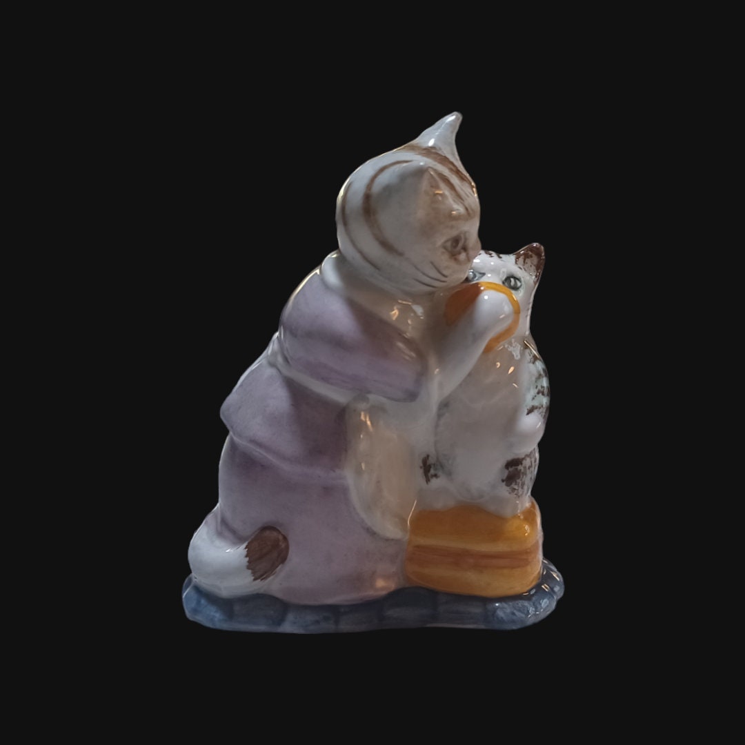 Beswick England Tabitha Twitchit and Miss Moppet Figurine Copyright ...