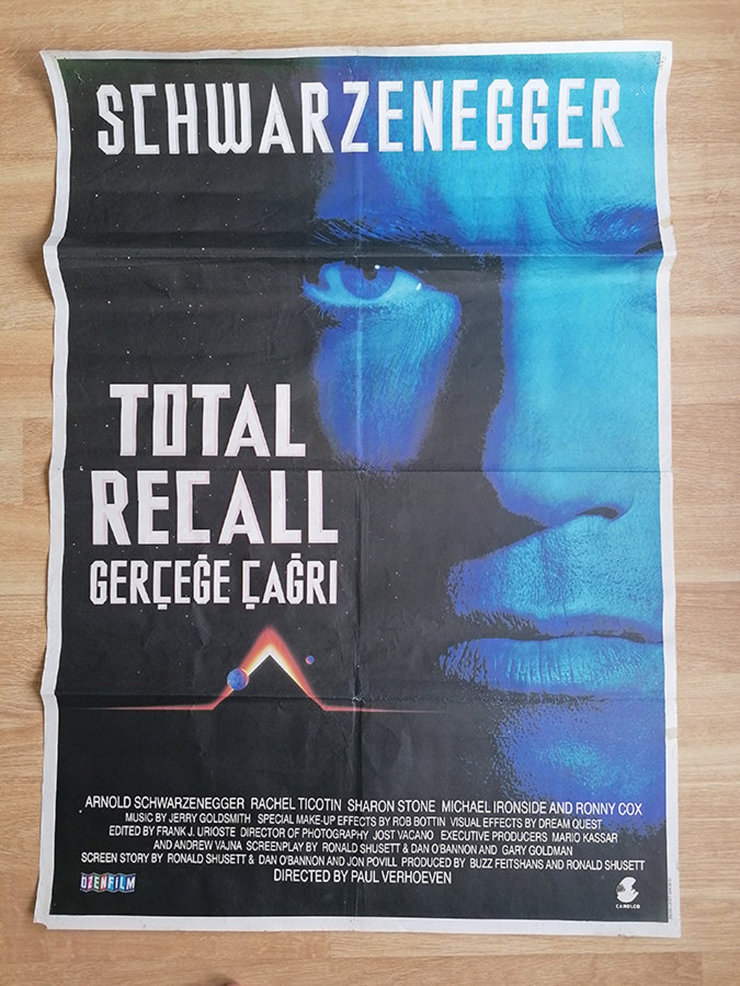 Original Total Recall Movie Poster