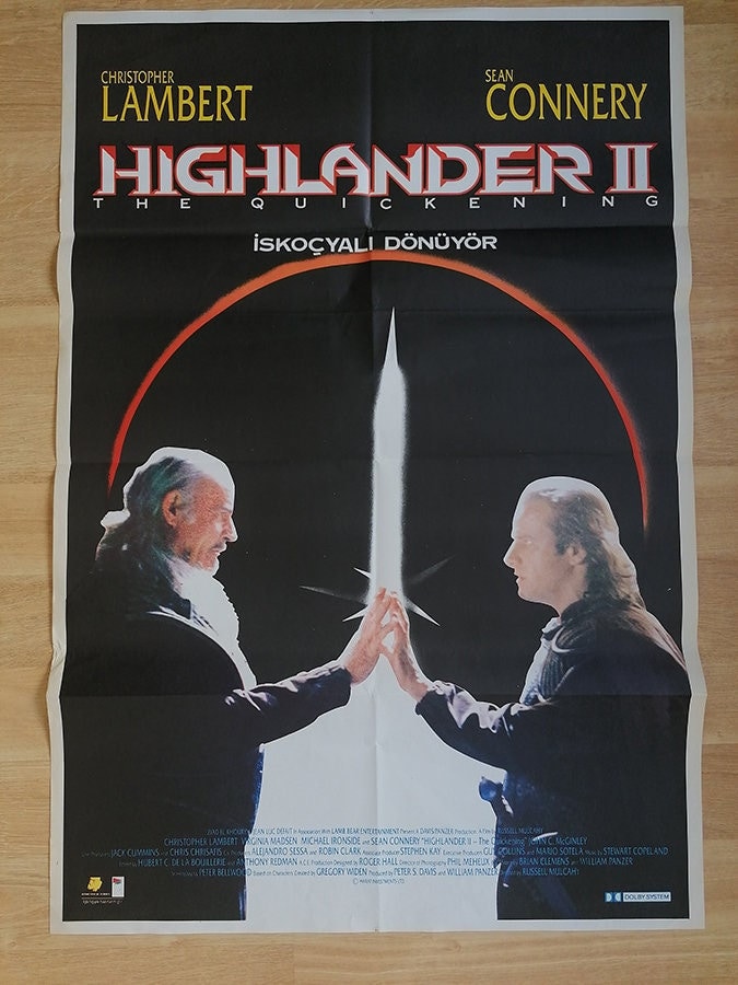 Highlander 2 Movie Poster