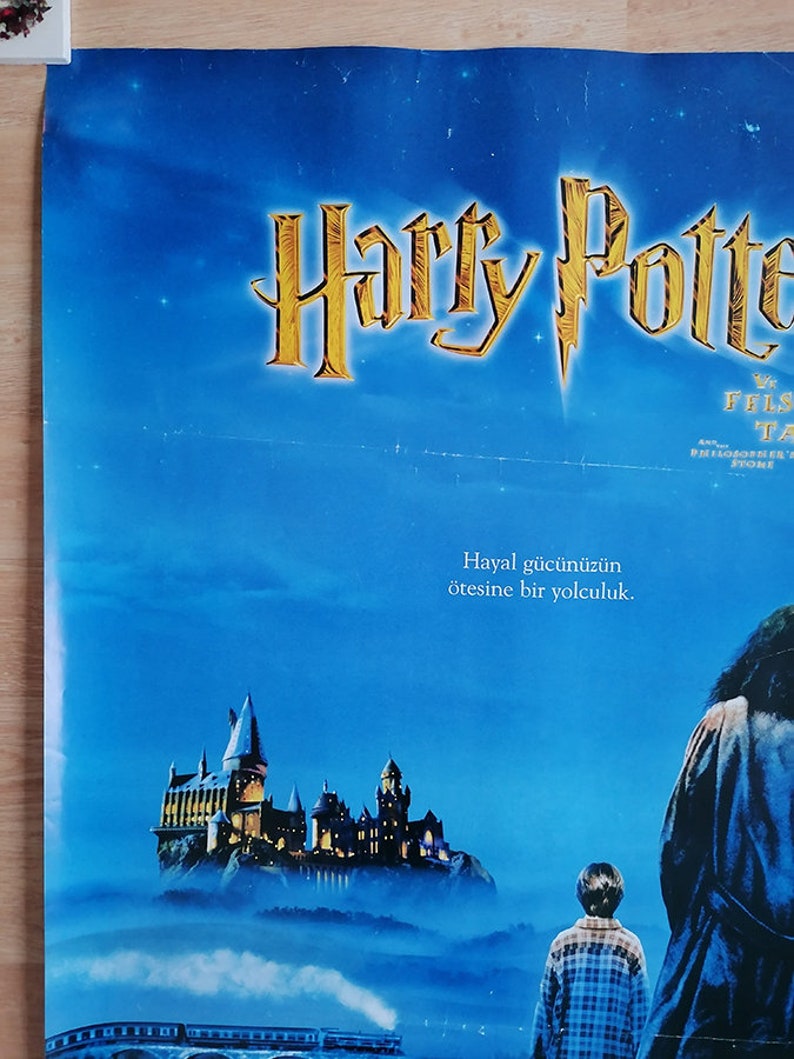 Harry Potter and the Philosopher's Stone Original Vintage Movie Cinema ...