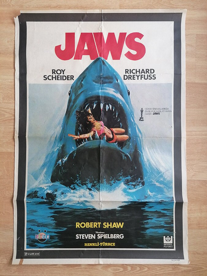 Jaws 1975 Poster