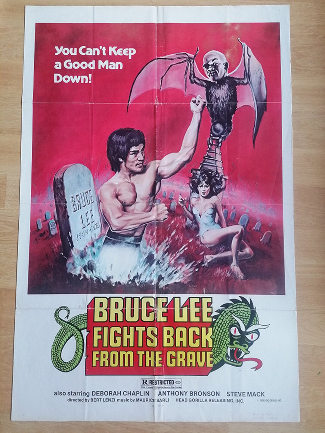 Bruce Lee Fights Back From the Grave Original Vintage Movie - Etsy