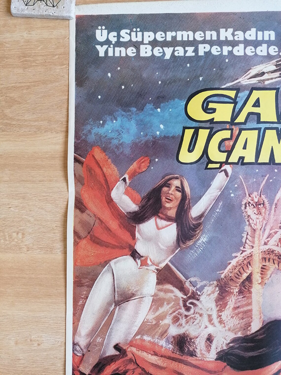 Gamera Flying Godzilla Uchu Kaijû Gamera Original Vintage Movie Cinema ...