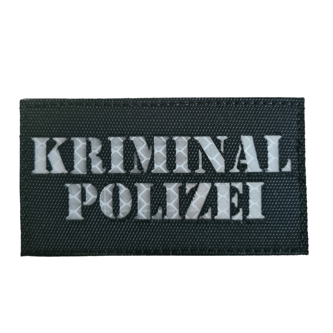 Lasercut Criminal Police Lasercut Textile Patch - Etsy