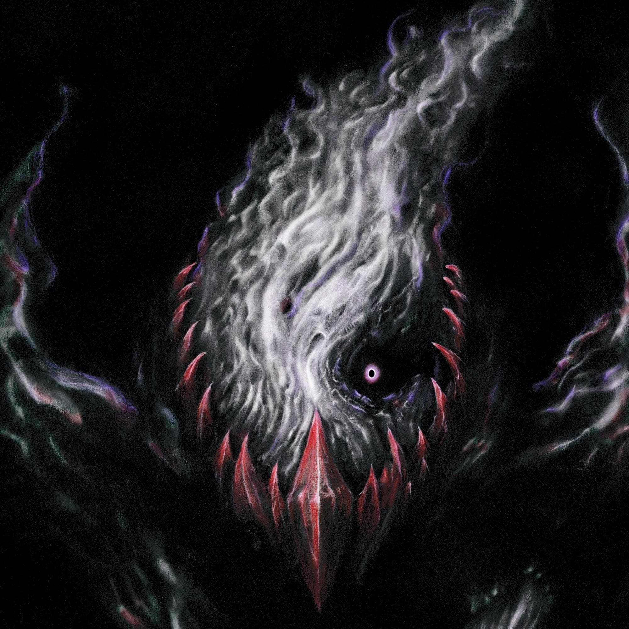 Darkrai Art Print, Gothic Pokemon Poster, Horror Fan Art, Dark ...