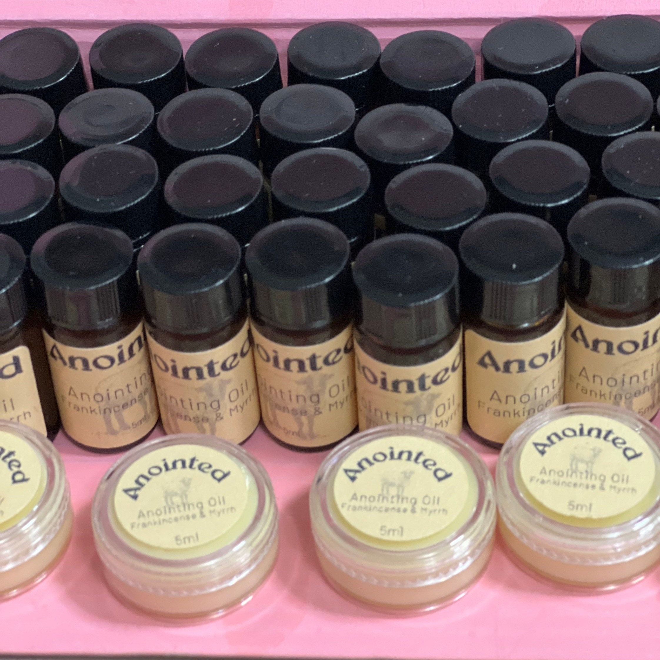 Anointing Oil Made With Frankincense and Myrrh, 5ml, Christian Gifts ...