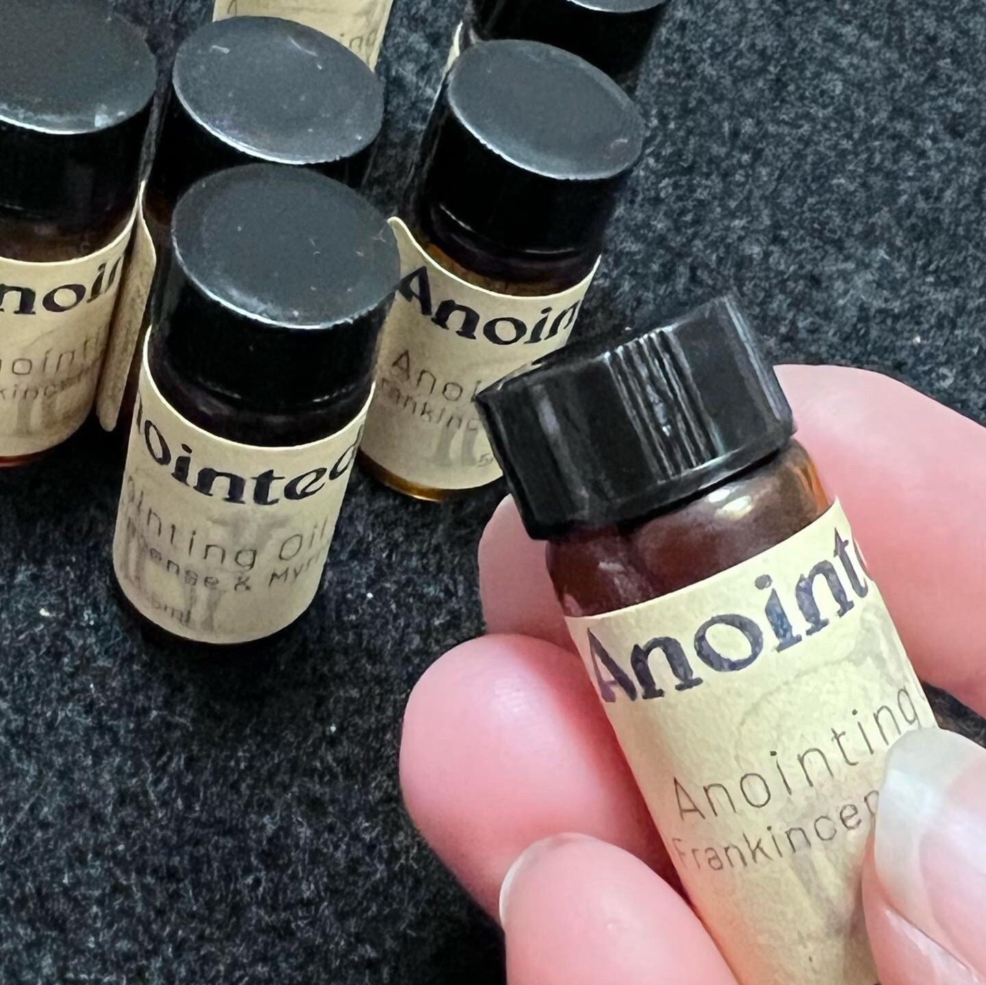 Anointing Oil Made With Frankincense and Myrrh, 5ml, Christian Gifts ...