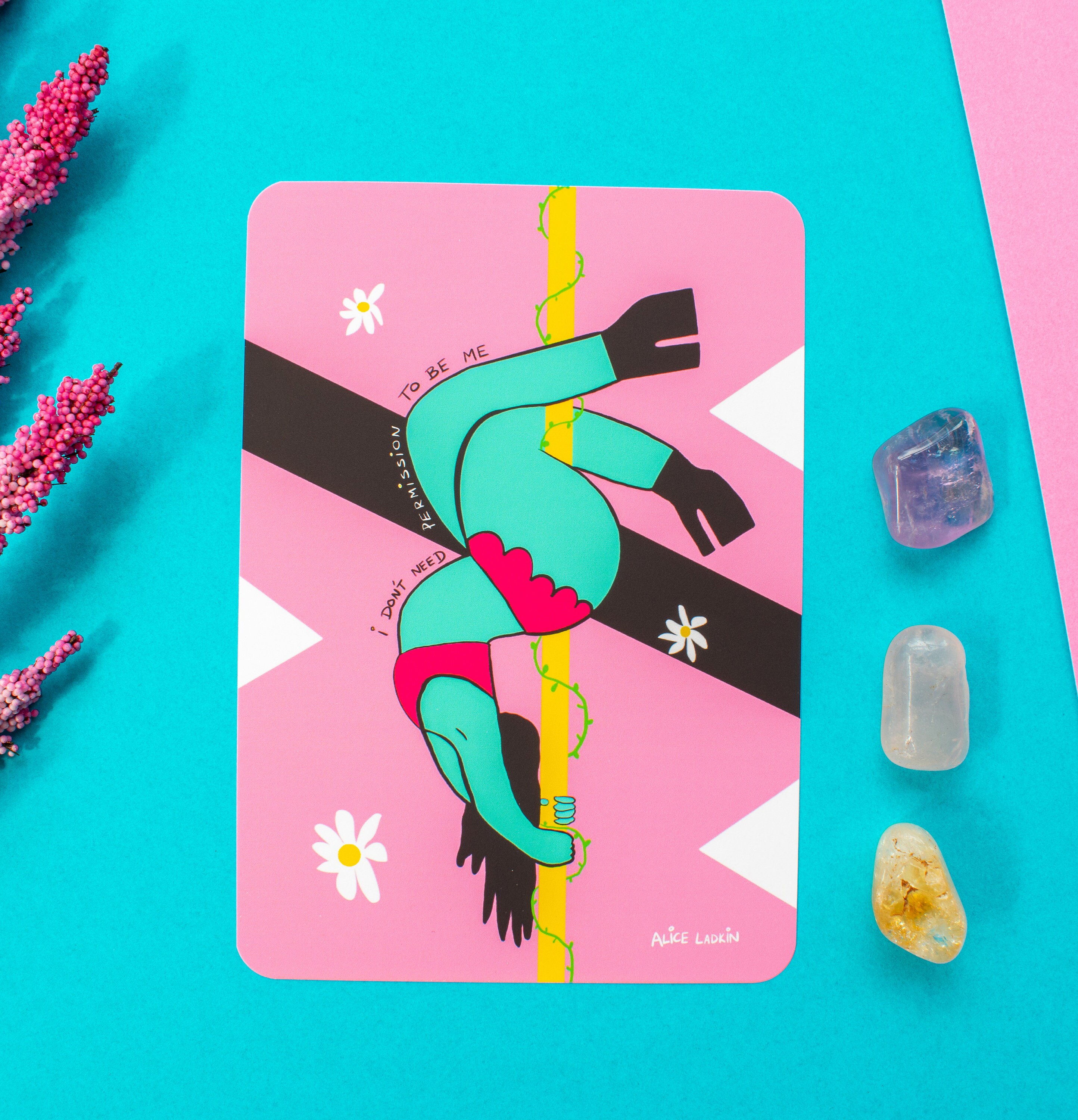 Set of 4 A6 POLE DANCING Art Prints Feminine Power Wall Art - Etsy