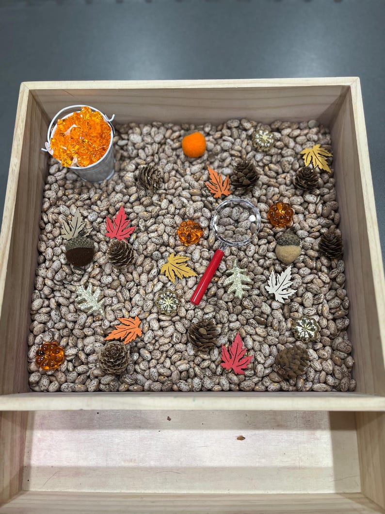 Sensory Bin November - Etsy