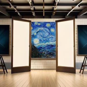 The Starry Night 1889 by Vincent Van Gogh - Etsy Ireland