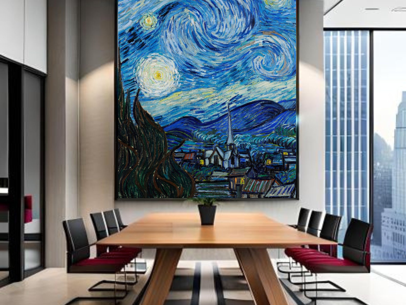 The Starry Night 1889 by Vincent Van Gogh - Etsy Ireland