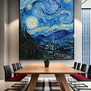 The Starry Night 1889 by Vincent Van Gogh - Etsy Ireland