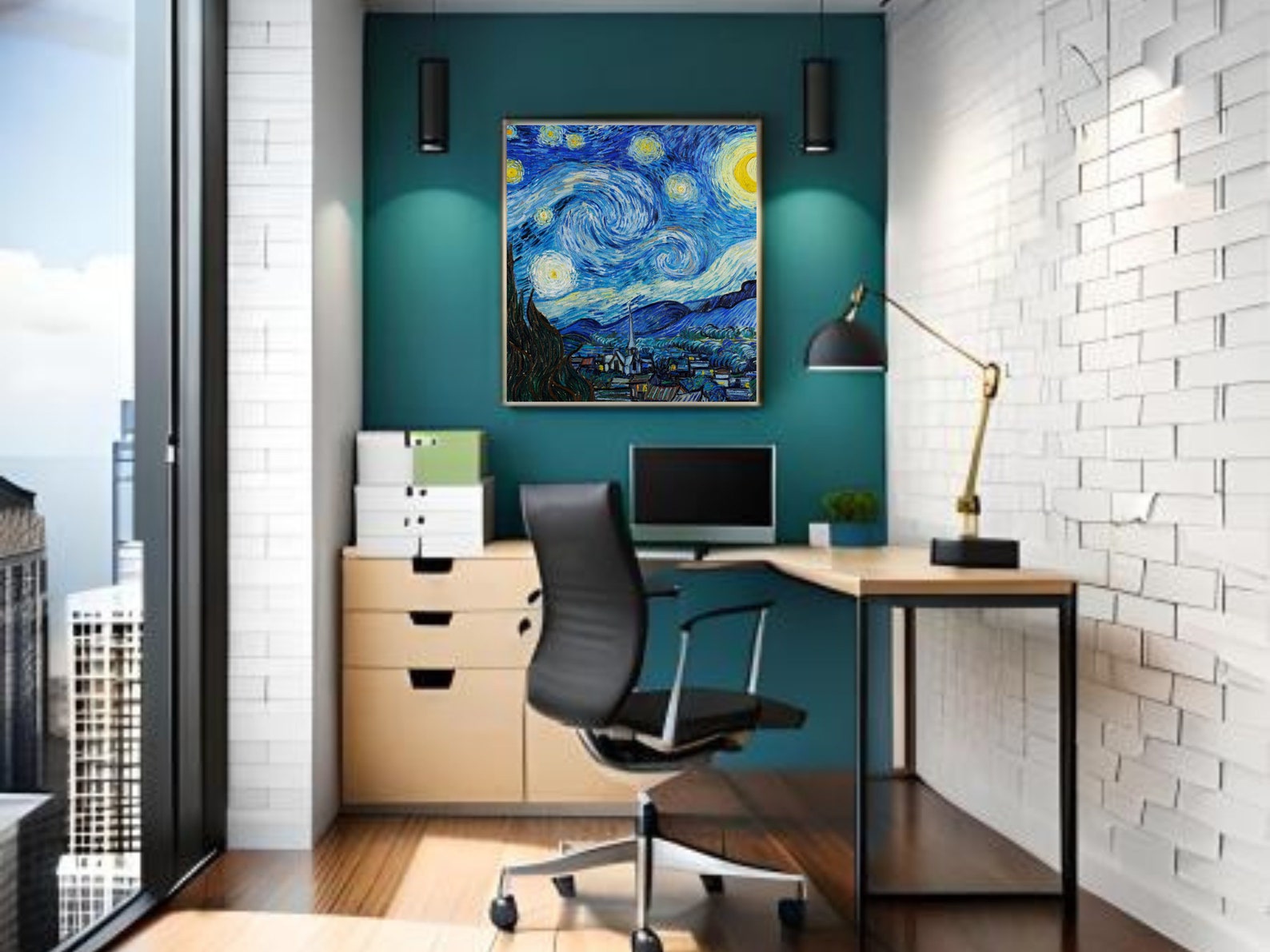 The Starry Night 1889 by Vincent Van Gogh - Etsy Ireland