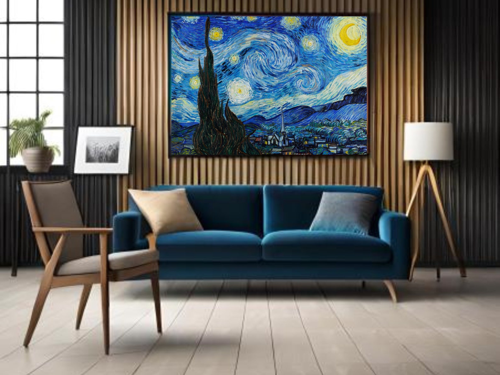 The Starry Night 1889 by Vincent Van Gogh - Etsy Ireland
