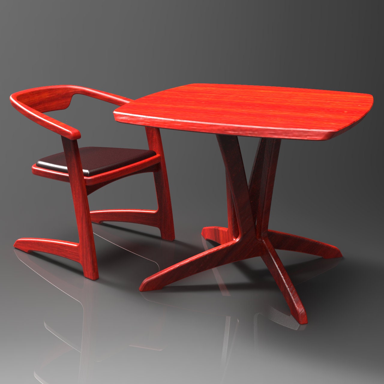 Wooden Table, Live Edge Dining Table, Meeting Table, Dining Room Set ...