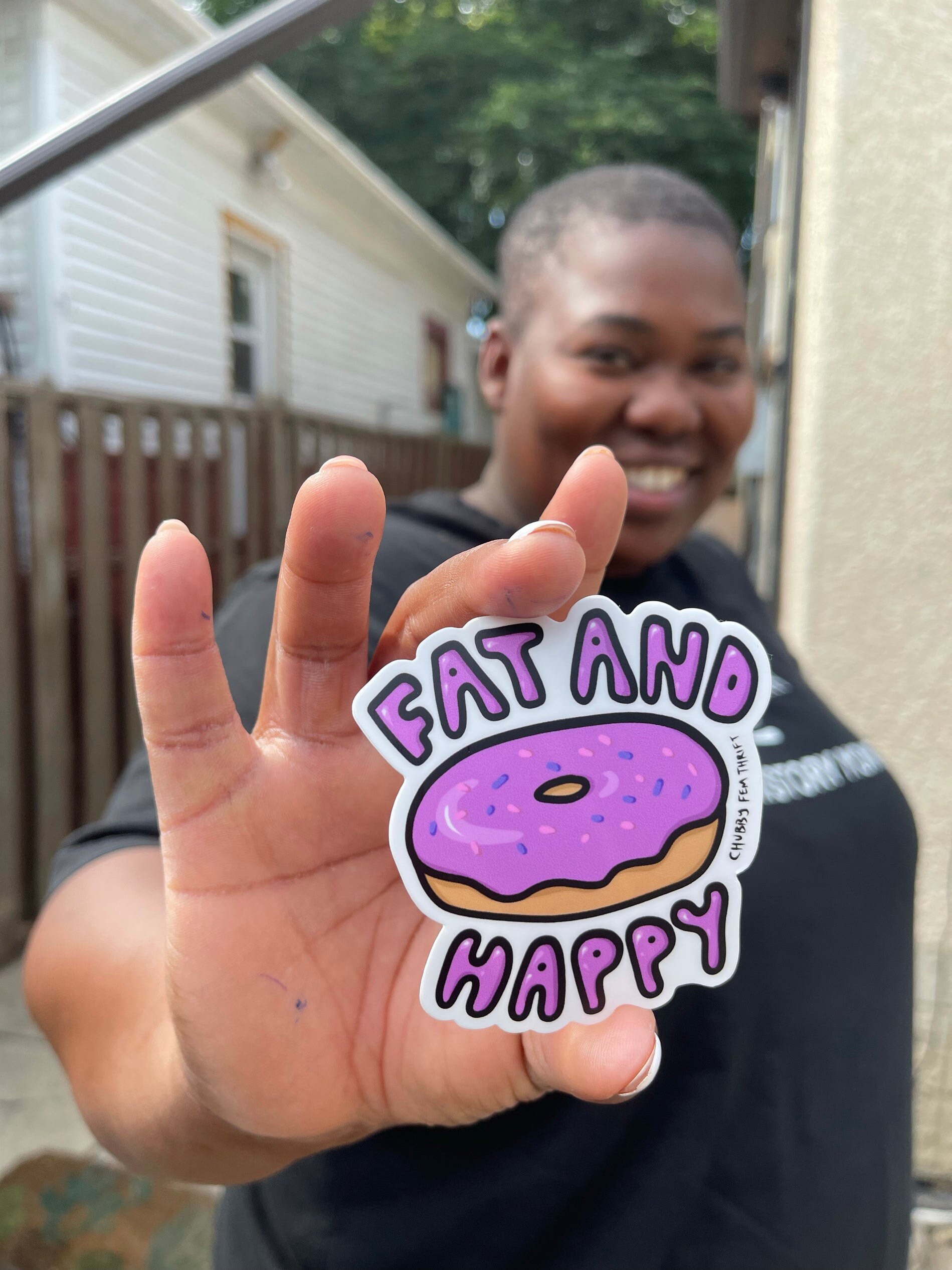Fat Positive Sticker Bundle Pack black-owned Body - Etsy