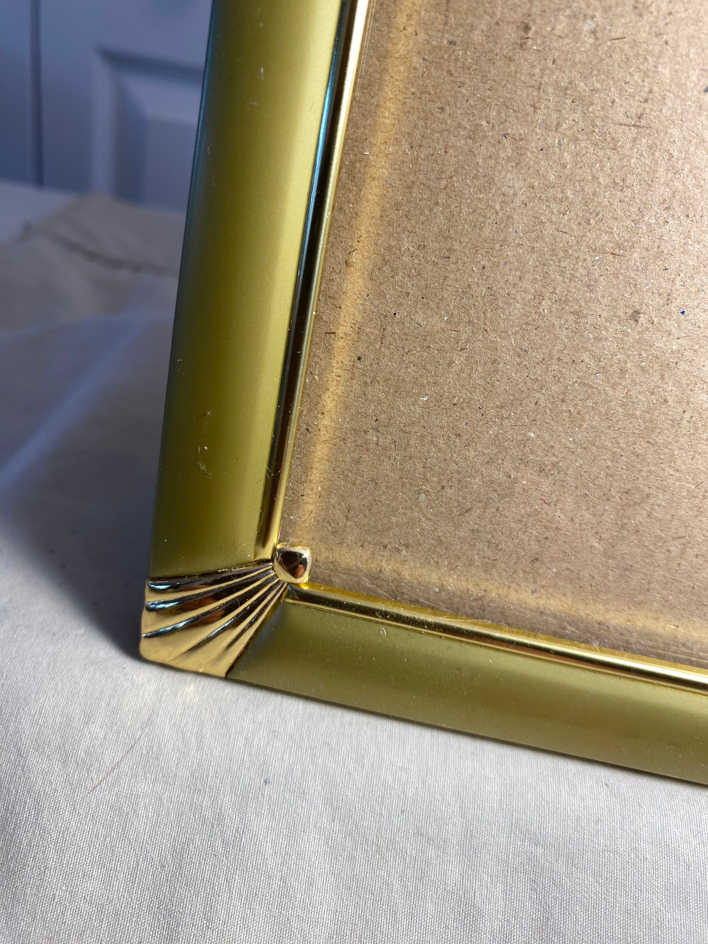 VINTAGE BRASS PICTURE Frame Brass Photo Frame Easel Frame Home - Etsy