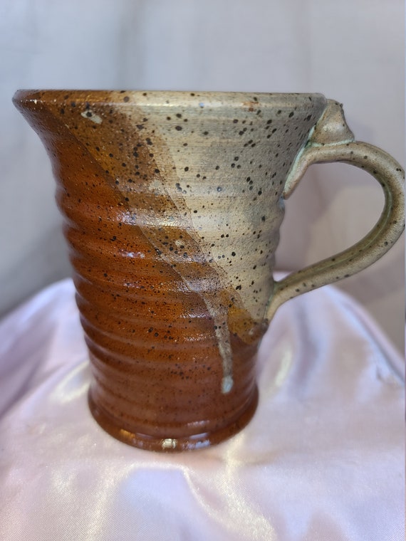 Drink & Barware VINTAGE CERAMIC POTTERY glass pottery stemmed cup ...