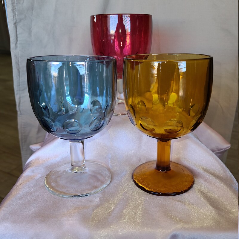 Colored Stemware - Etsy