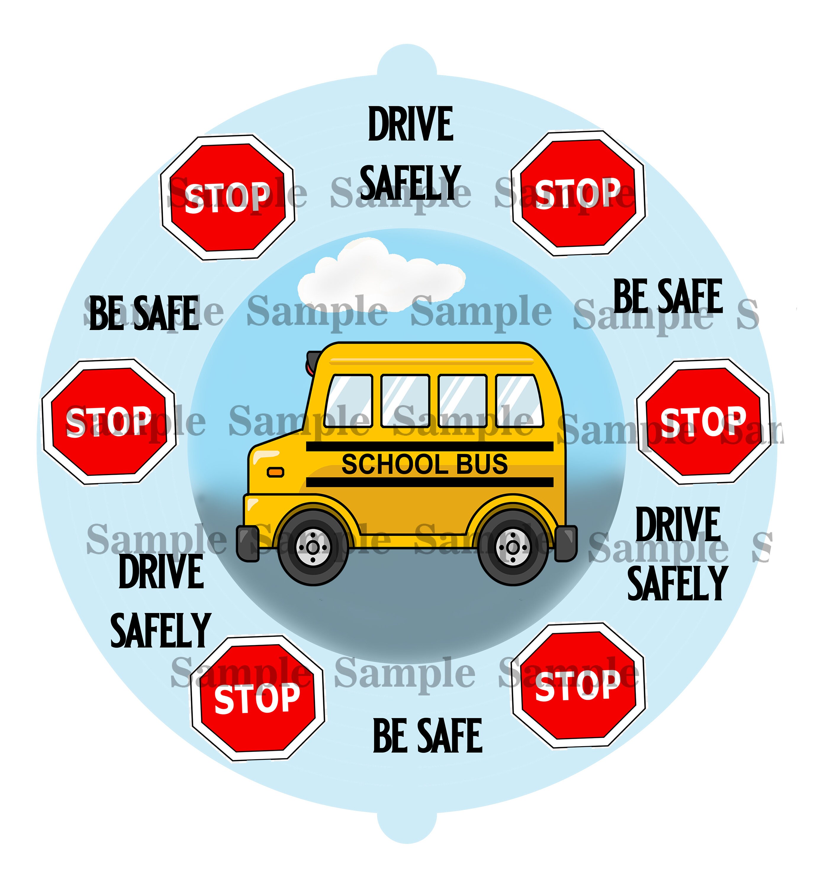 School Bus Wind Spinner * PLEASE Read Description Before Purchasing - Etsy