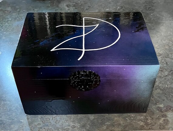 Night Sky zd Sigil Box Handmade/handpainted by - Etsy