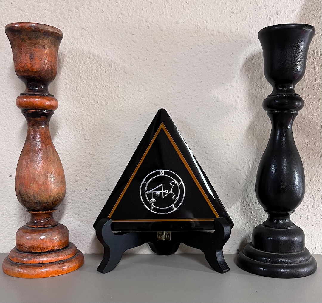 Handmade Marax Plaque - Bull Sigil Altar Tile, Offering Plate - Etsy