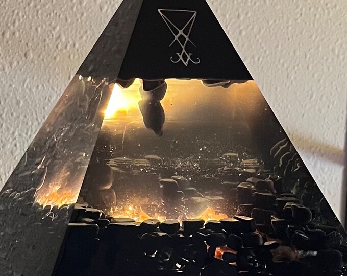 Hell Awaits - Lucifer and the River of Fire III - Handmade by 777 ...